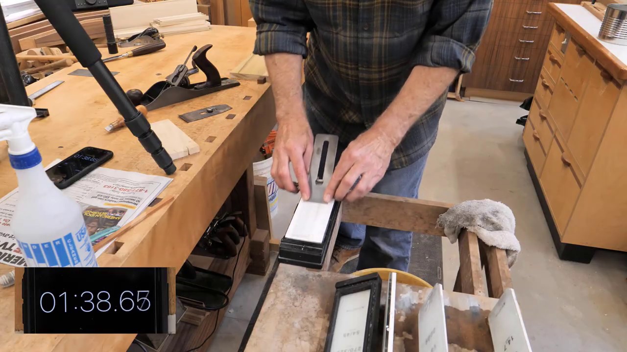 Plane Blade Sharpening - How Long Does It Take? - YouTube