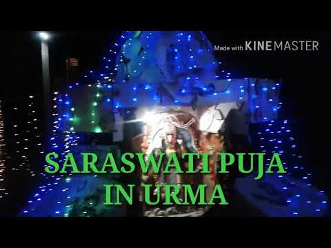 Saraswati puja best pandal of the award goes to Urma./KING JEET