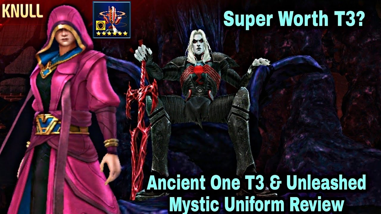 Ancient One T3 & Unleashed Mystic Uniform Review | WBL Knull Test With ...