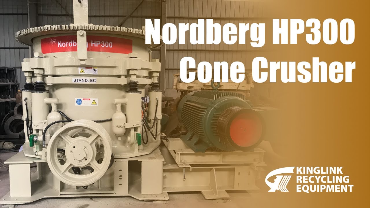 Nordberg HP300 Cone Crusher Tested - YouTube