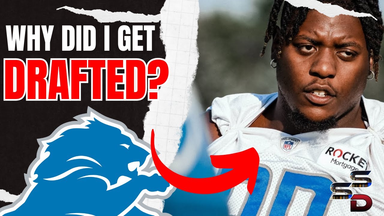 Why Did The Detroit Lions DRAFT Brodric Martin? - YouTube