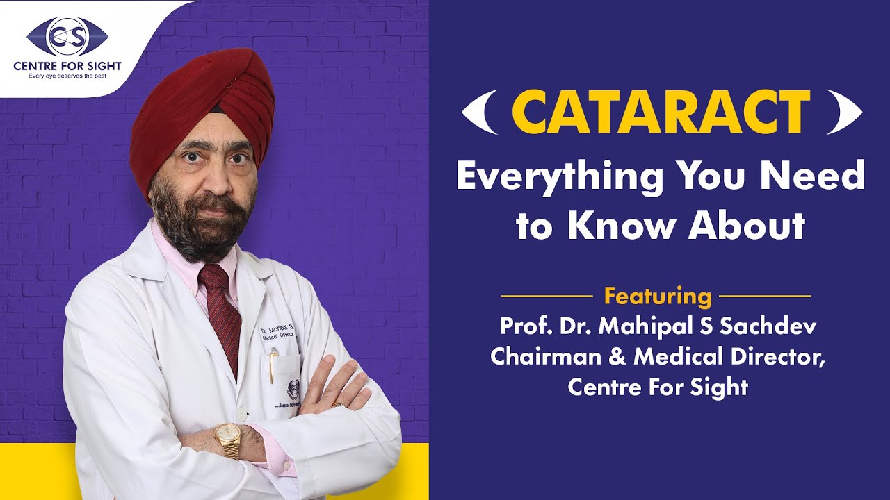 Cataract EXPERT Dr Mahipal S Sachdev Shares Top Surgery Techniques ...
