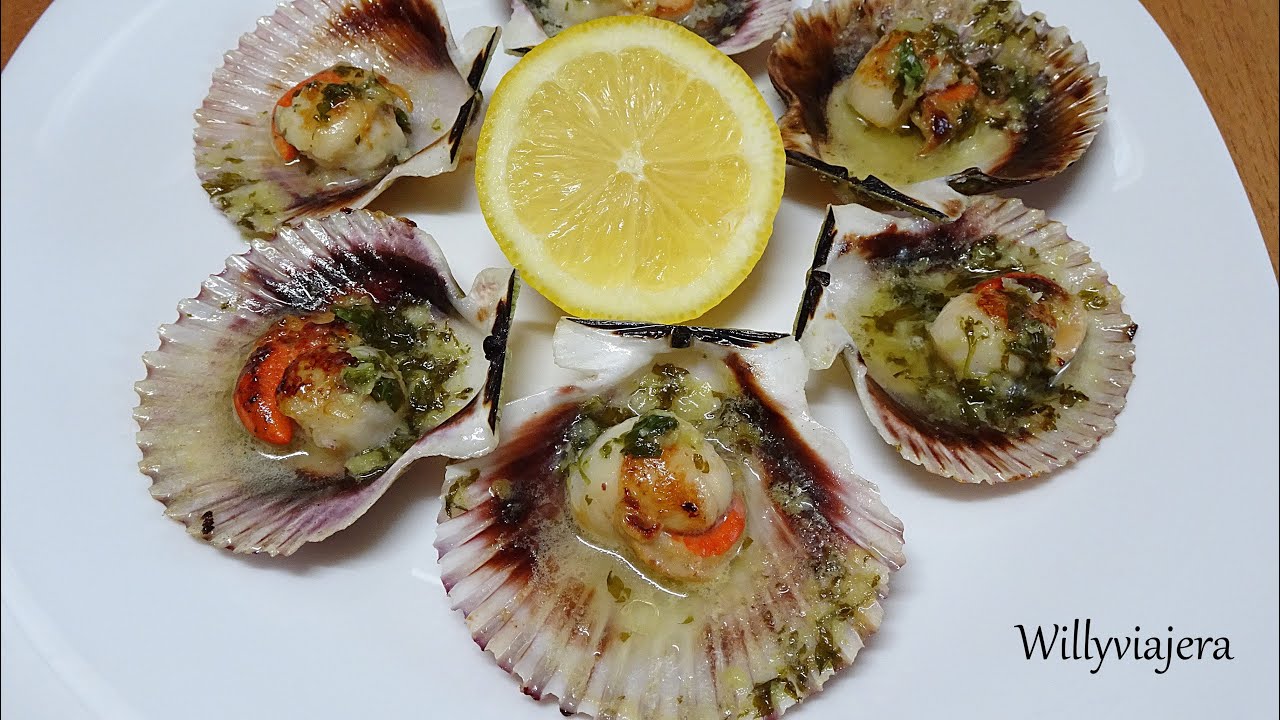 🌟El aperitivo de la NAVIDAD.🎄🍾🌟⛄VOLANDEIRAS O ZAMBURIÑAS A LA PLANCHA ...