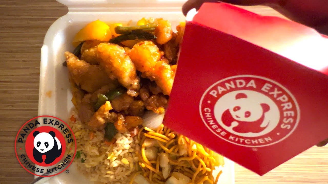 ASMR PANDA EXPRESS ORANGE CHICKEN & CHOW MEIN MUKBANG EATING SOUNDS | 🦋 ...