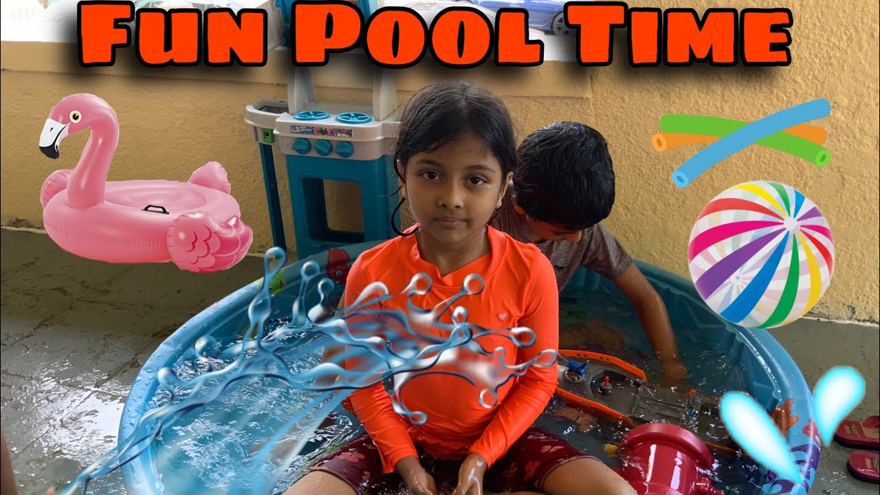 Kids Pool Fun - YouTube