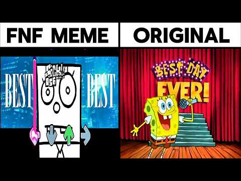BEST DAY EVER FNF Remix vs Original