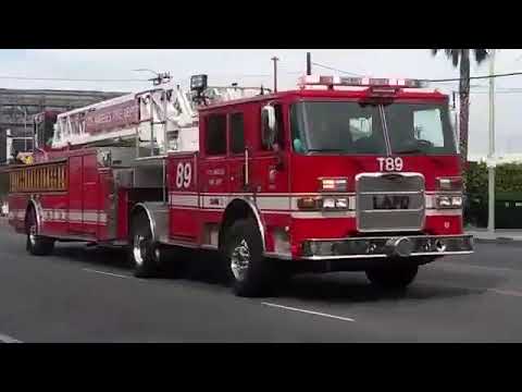 LAFD Light Force 89 medic response - YouTube