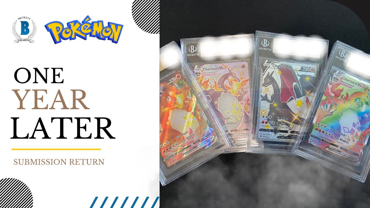 Pokemon Beckett Grading Submission Return. IT'S FINALLY HERE - YouTube