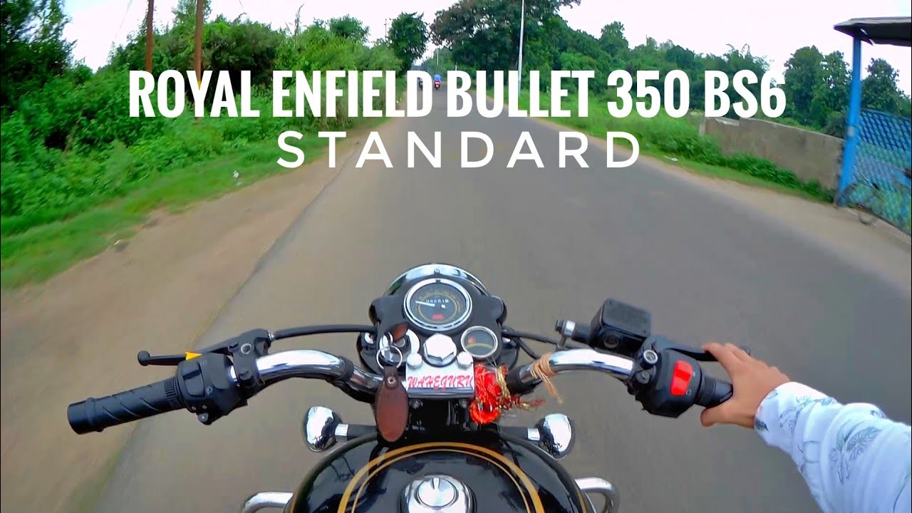2021 Royal Enfield Bullet 350 Standard BS6 || Ride Review - YouTube