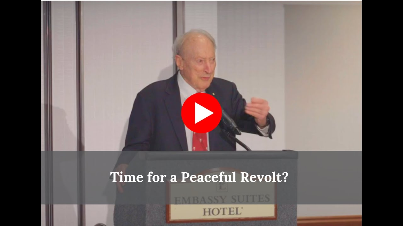 Time for a Peaceful Revolt? - Ron Manners AO Keynote Address -Liberty ...