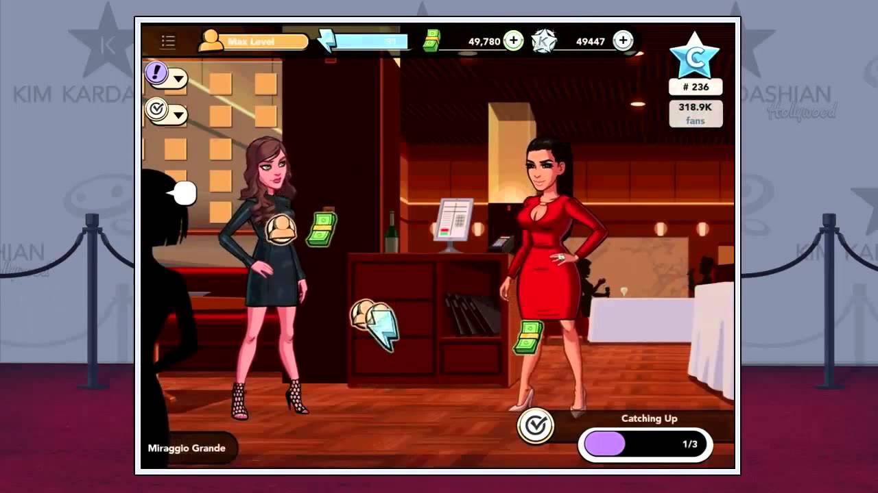 KIM KARDASHIAN Hollywood - Gameplay - Video Game (HD) - YouTube