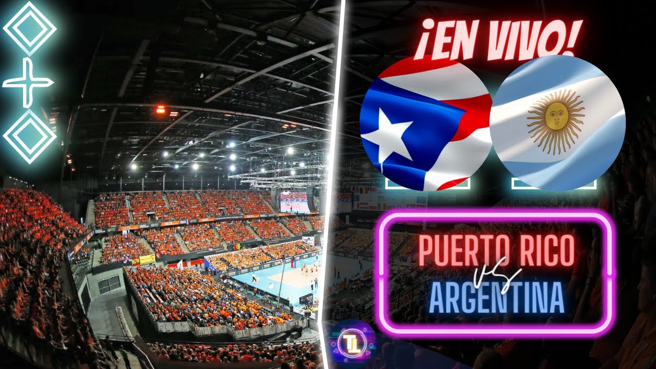 🎙️ PUERTO RICO VS ARGENTINA 🔴 LAS PANTERAS Y PUERTORRIQUEÑAS SE ...