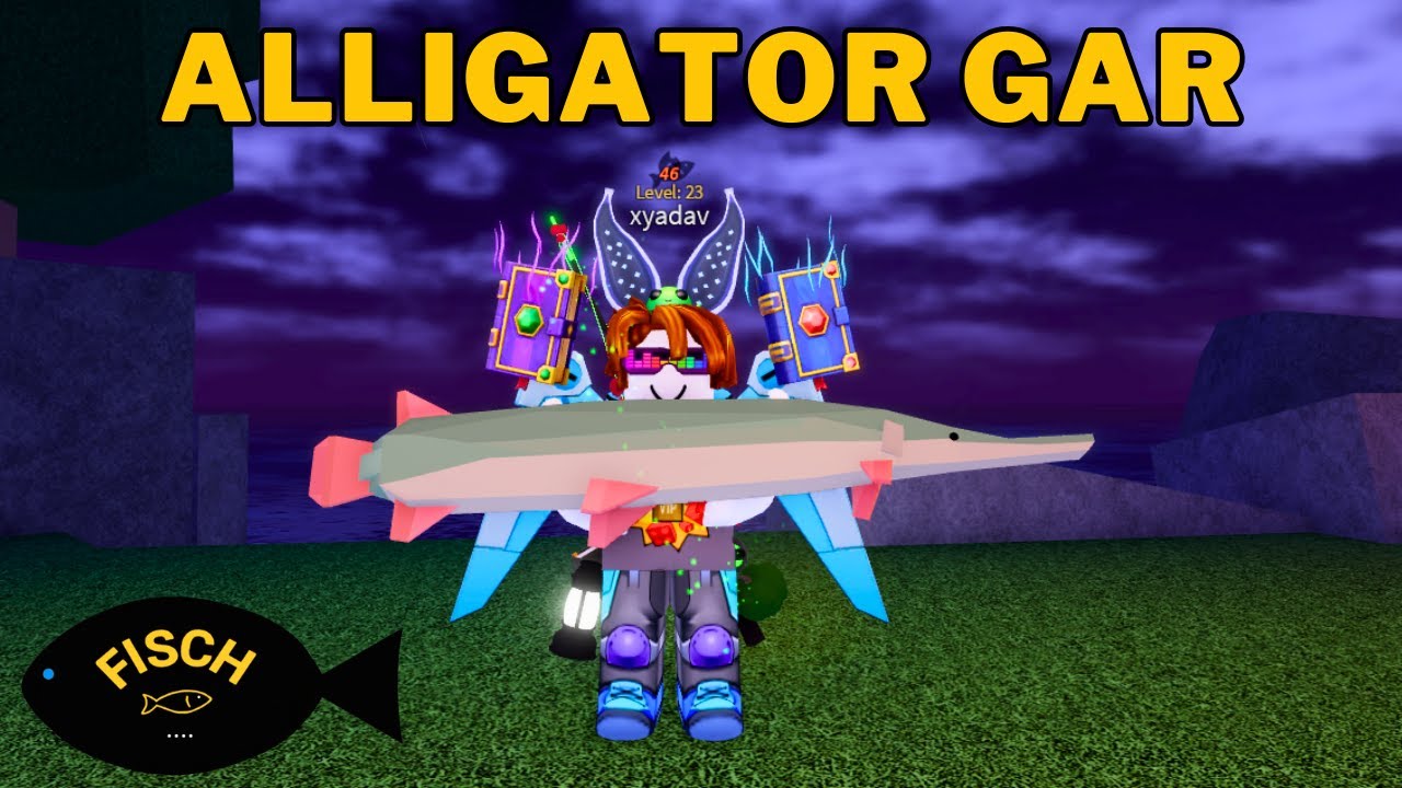 Where To Find Alligator Gar in Fisch | Alligator Gar Location | Roblox ...