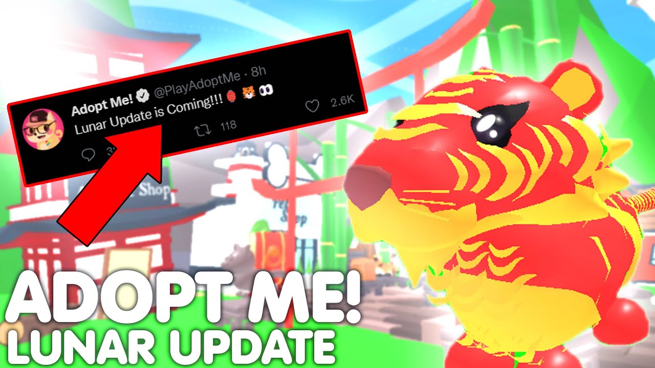 🏮LUNAR NEW YEAR UPDATE NEXT WEEK!👀 ADOPT ME LUNAR PETS & NEW HOUSE ...