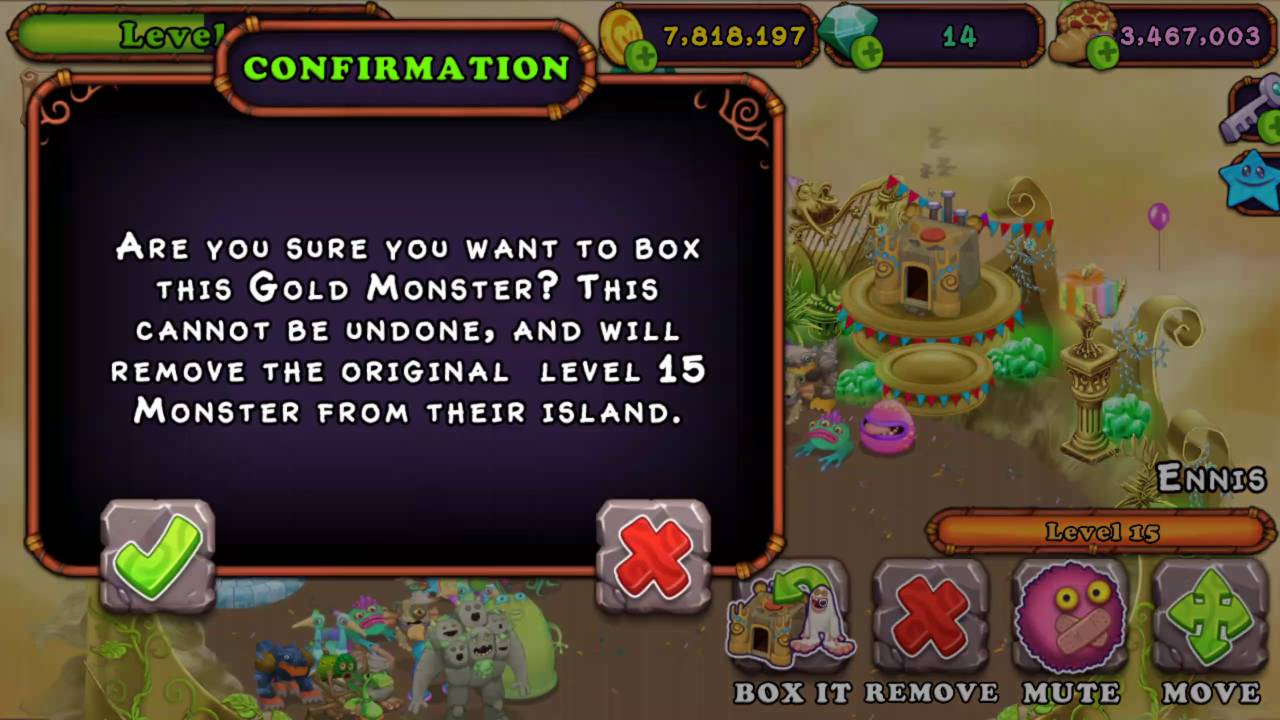 Power up Wubbox on Gold Island - My Singing Monsters - YouTube