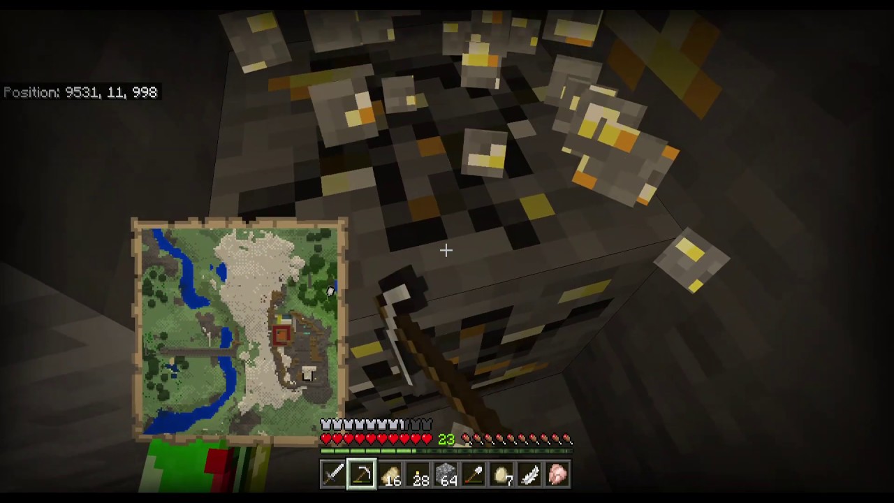 MINECRAFT: FINDING RARE ORES IN OUR MINESHAFT - YouTube