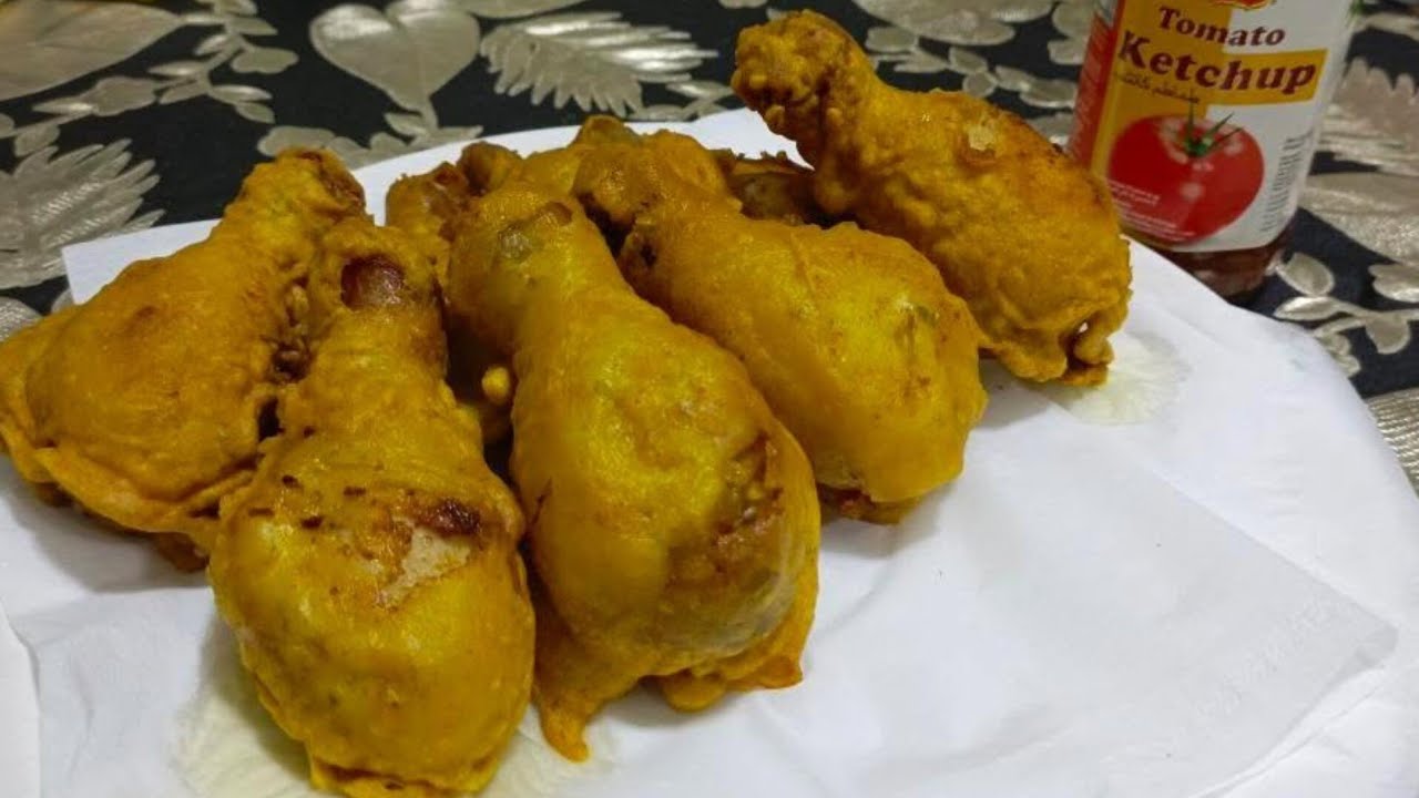 chicken fried legs | easy and instant recipe | very delicious 😋 - YouTube