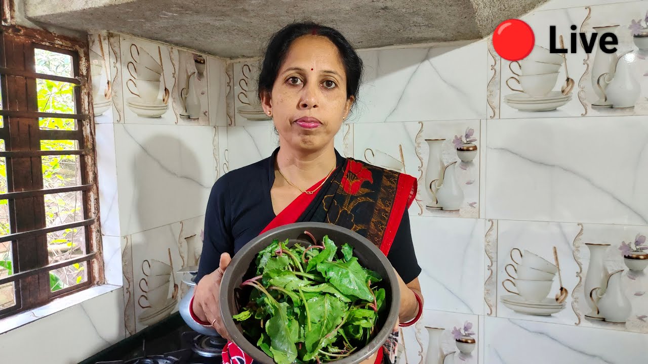 🔴 Live Cooking : Moong-Palak & Fish Recipe - YouTube