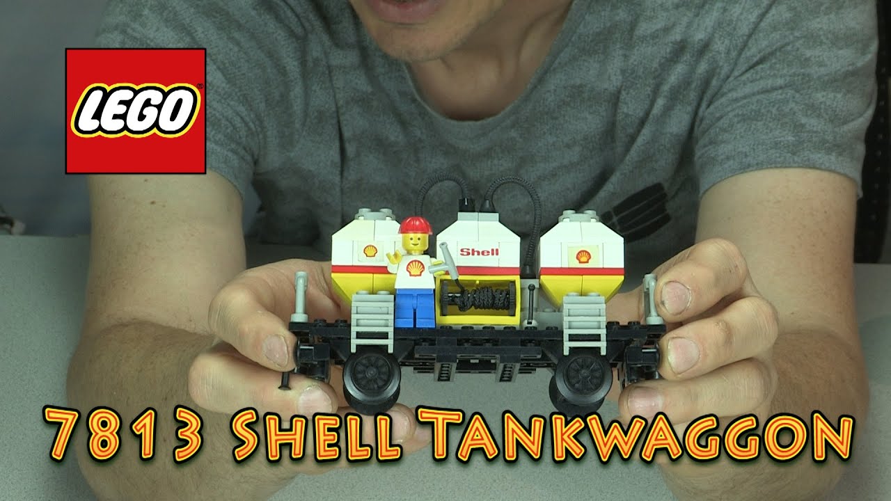 LEGO® 7813-1 Review: Shell Tankwaggon aus der goldenen Zugzeit ...