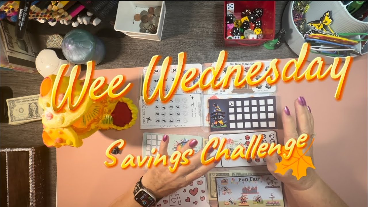 ⁠Wee Wednesday Mini Savings Challenge/ lots complete/ spicy style ...