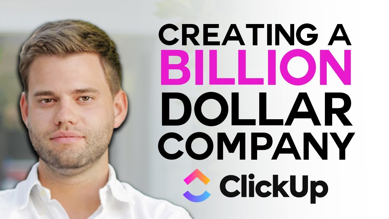 Meet the Billion Dollar Founder (Zeb Evans, ClickUp) - YouTube