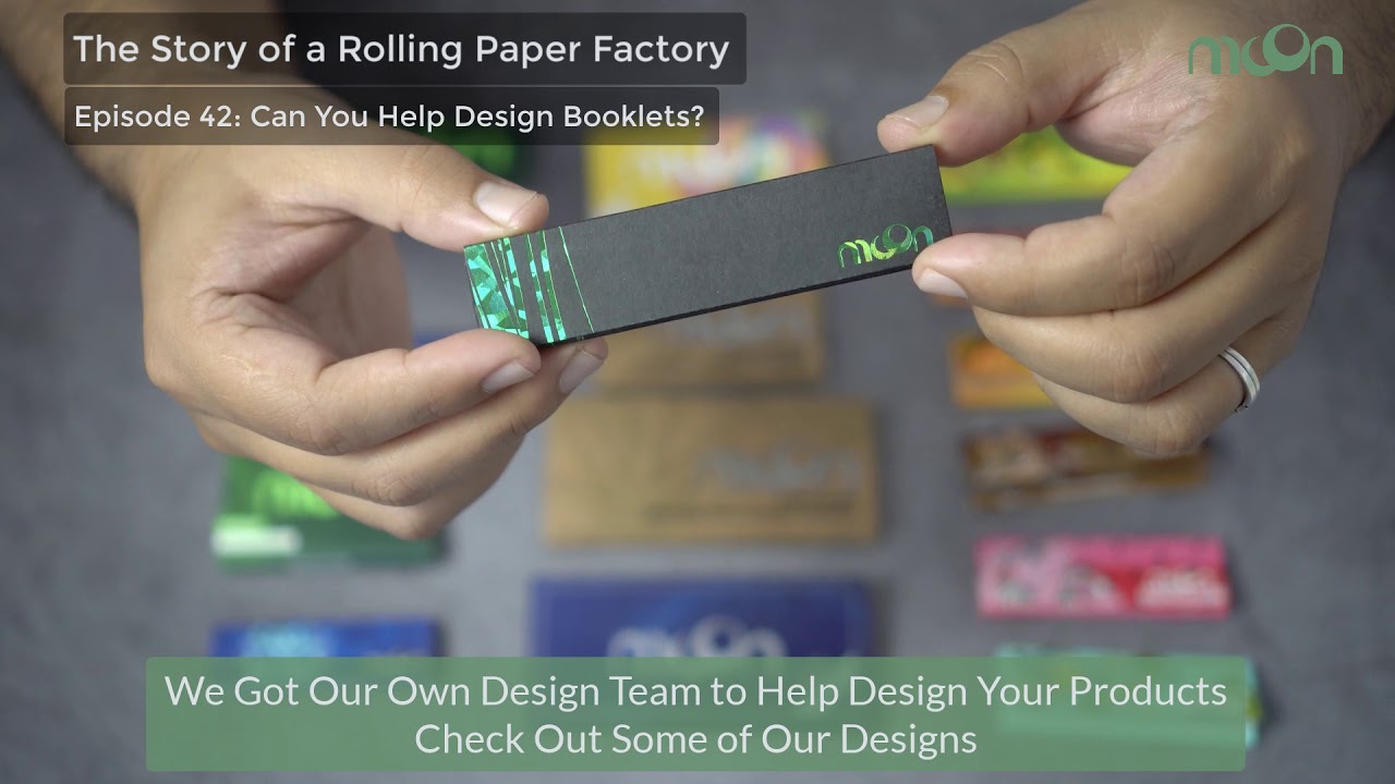 Unique Rolling Paper Booklets Designs | Rolling Paper Factory Stories ...