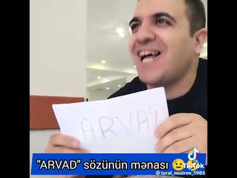 arvad sozunun menasi