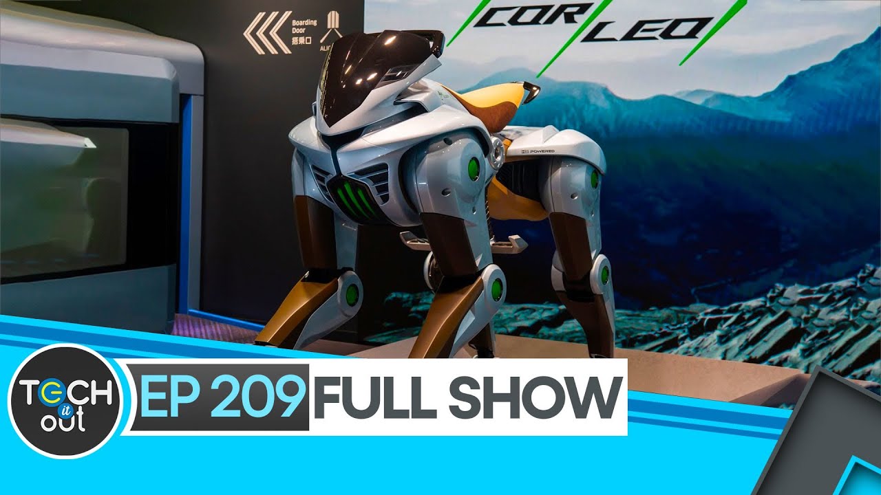 Horse-Like Robot, Israel's Unmanned Bulldozers And More | Tech It Out: EP 209 | Full Show - YouTube