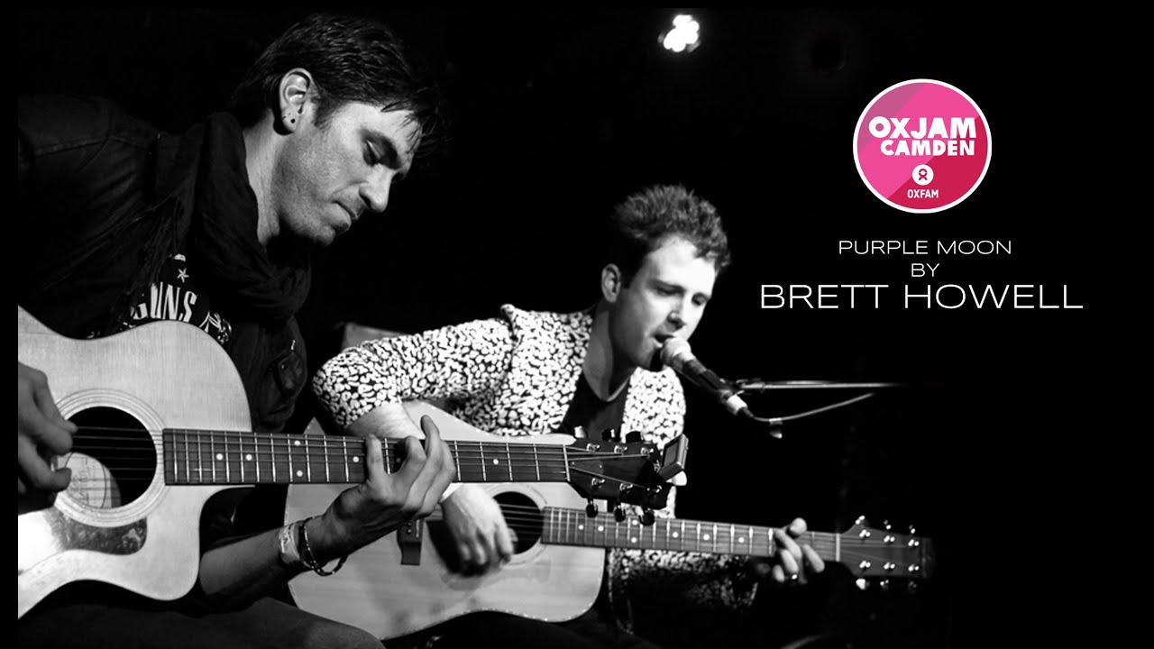 Purple Moon by Brett Howell - Live at Oxjam Festival Camden Town - YouTube