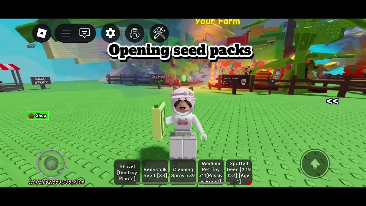 Opening seed packs until i get a rainbow pack🌈 #fypシ #gag #roblox - YouTube
