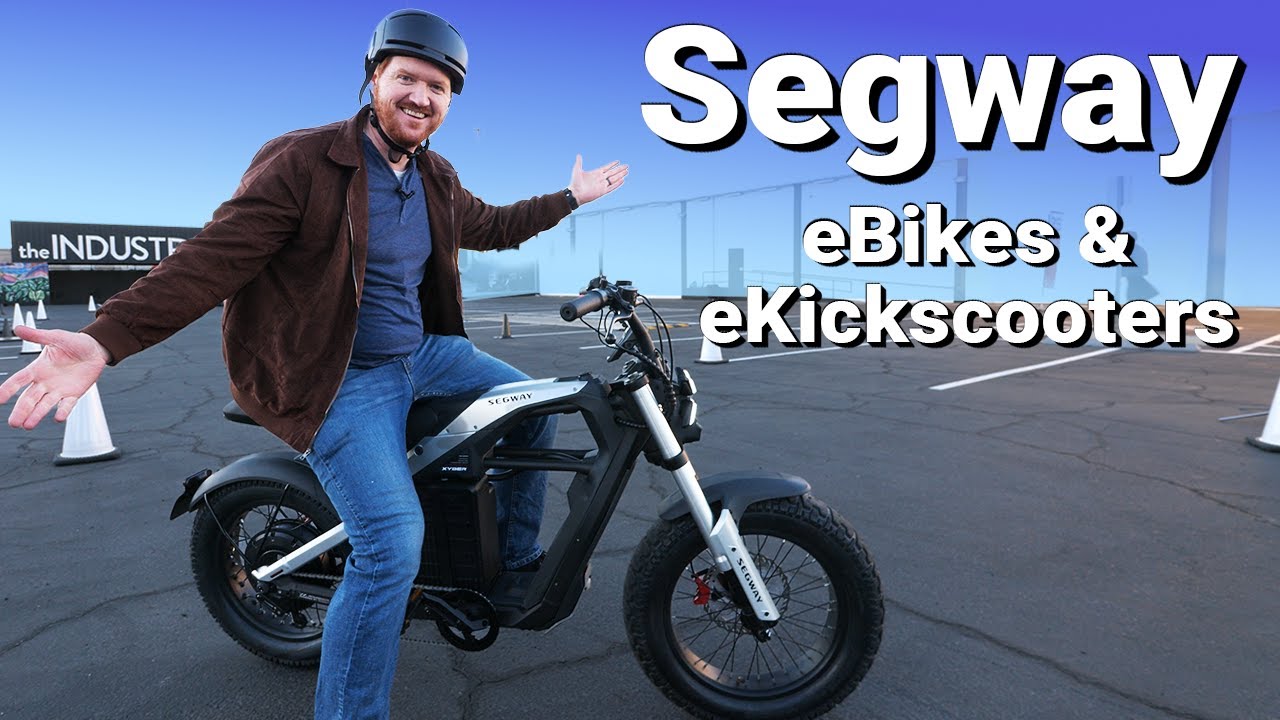 Segway Has New eBikes and Gen 3 eKickscooters to Transport You Around ...