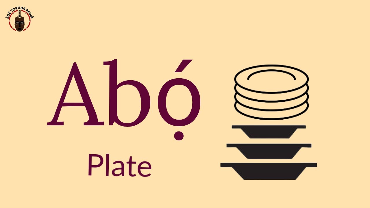ABO - How To Pronounce and Write Yoruba Words | African Languages - YouTube