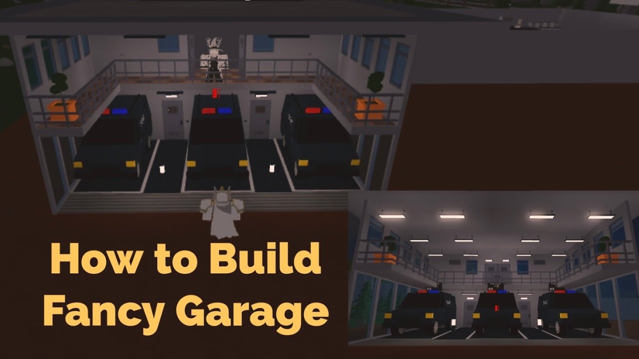 How to build a fancy garage / Roblox - My Prison - YouTube