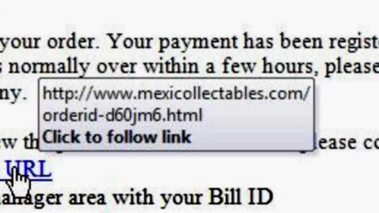 Phishing Example (email vs url) - YouTube