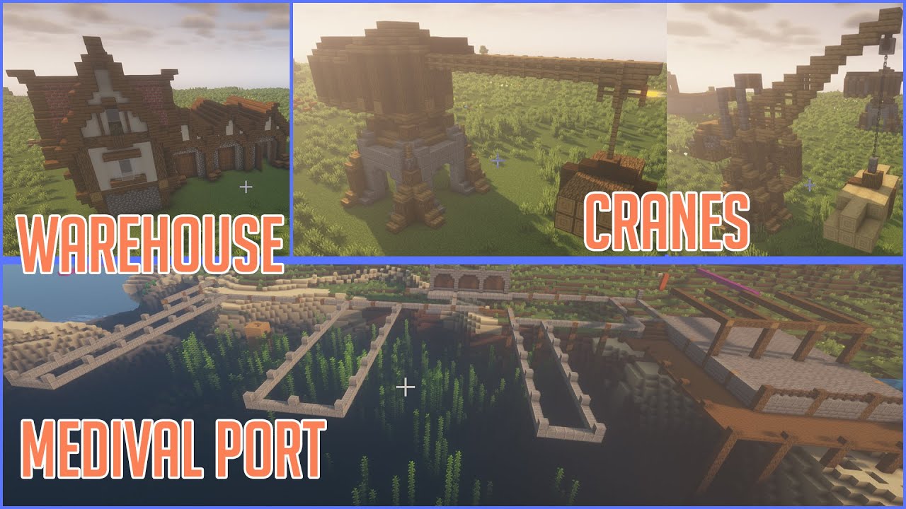 Our Creative Port Build | Minecraft Live - YouTube