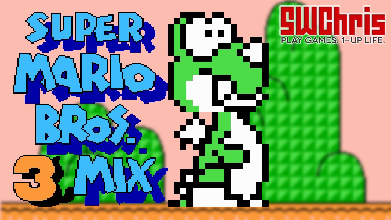 Super Mario Bros 3 Mix Rom Hack - World 4-2 (Custom Level) - YouTube
