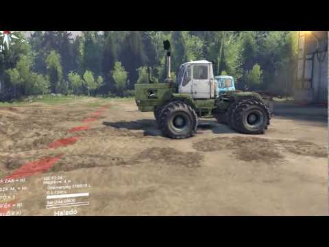****//////Spintires K 150 traktor////***