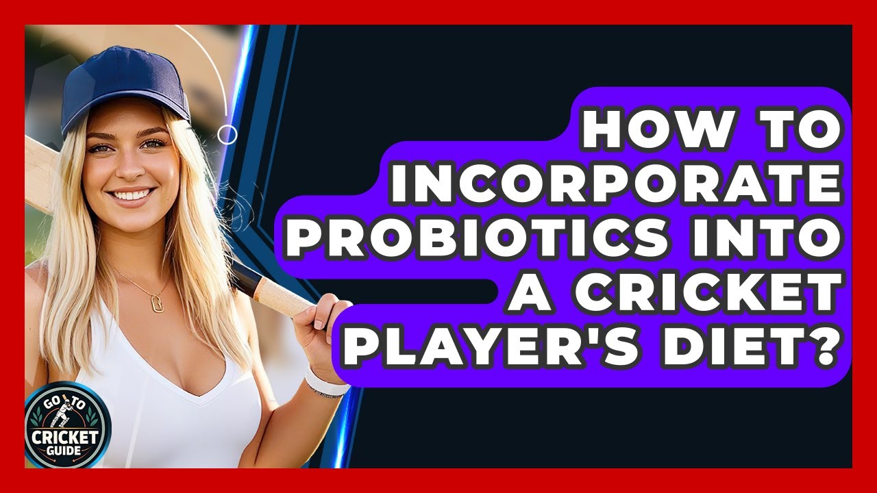 How To Incorporate Probiotics Into A Cricket Player's Diet? - Go-To ...
