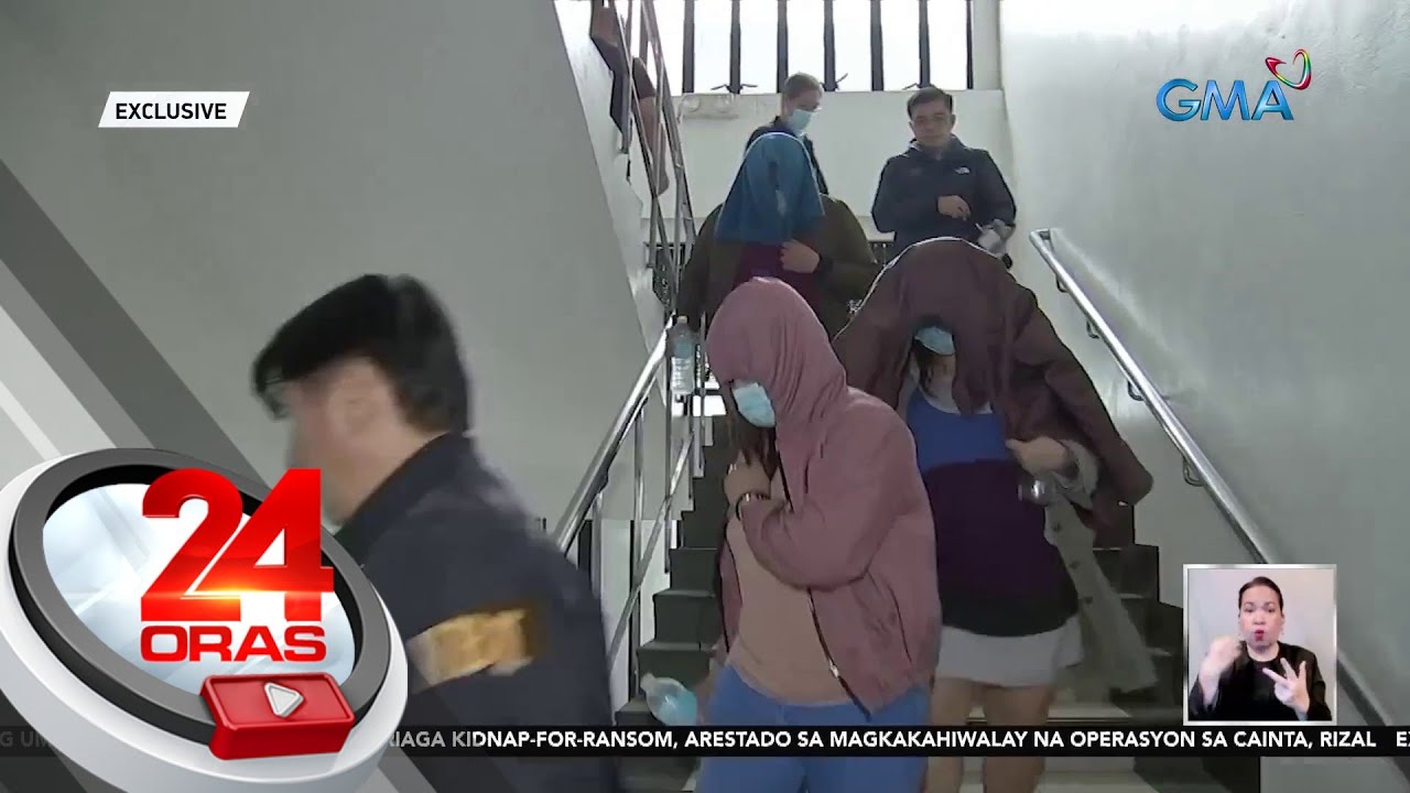 3 opisyal ng lending app na sangkot sa umano'y pamamahiya sa pinautang, arestado | 24 Oras - YouTube