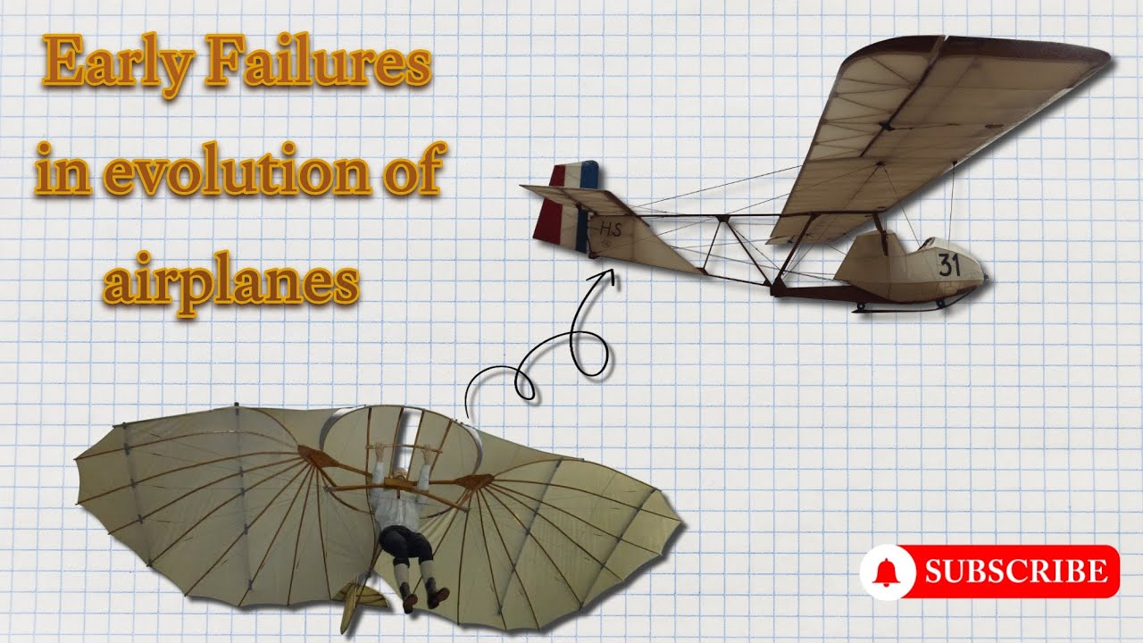 Early Failures in evolution of airplanes! - YouTube