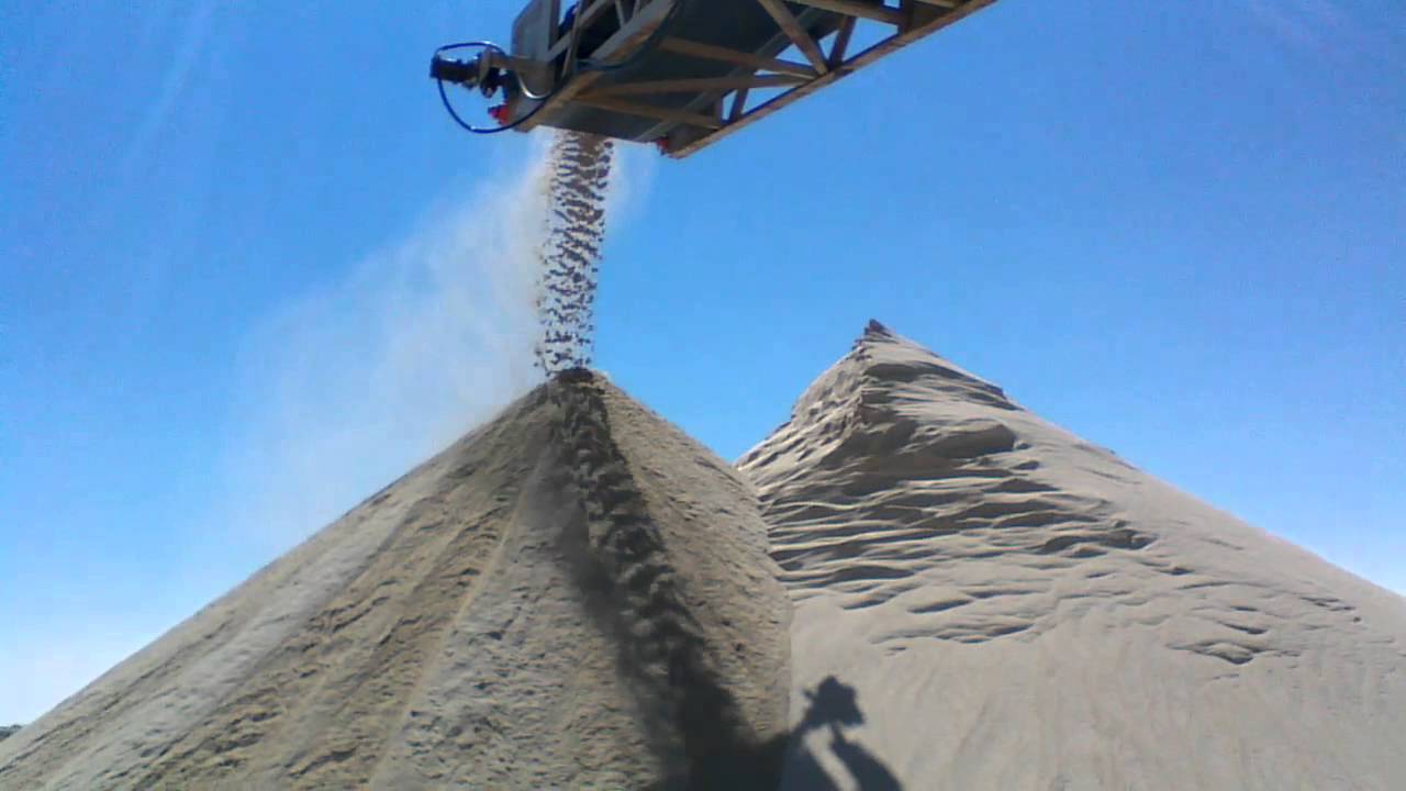 Gypsum Screening Process pt2 - YouTube