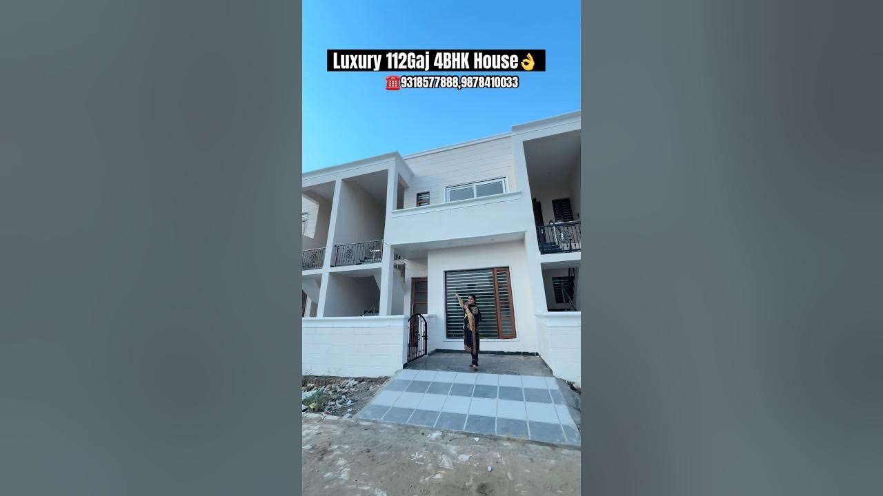 😘Luxury 4BHK 112Gaj Villa For Sale, 89.90Lacs@Near Chandigarh University 9318577888 #shortsfeed ...