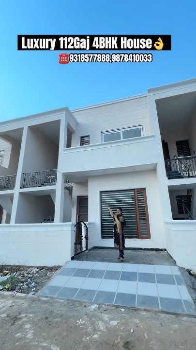 😘Luxury 4BHK 112Gaj Villa For Sale, 89.90Lacs@Near Chandigarh University 9318577888 #shortsfeed ...