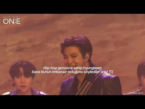 [Türkçe Çeviri] BTS 'We Are Bulletproof PT.2' Live Performance At Map Of The Soul ON:E Concert