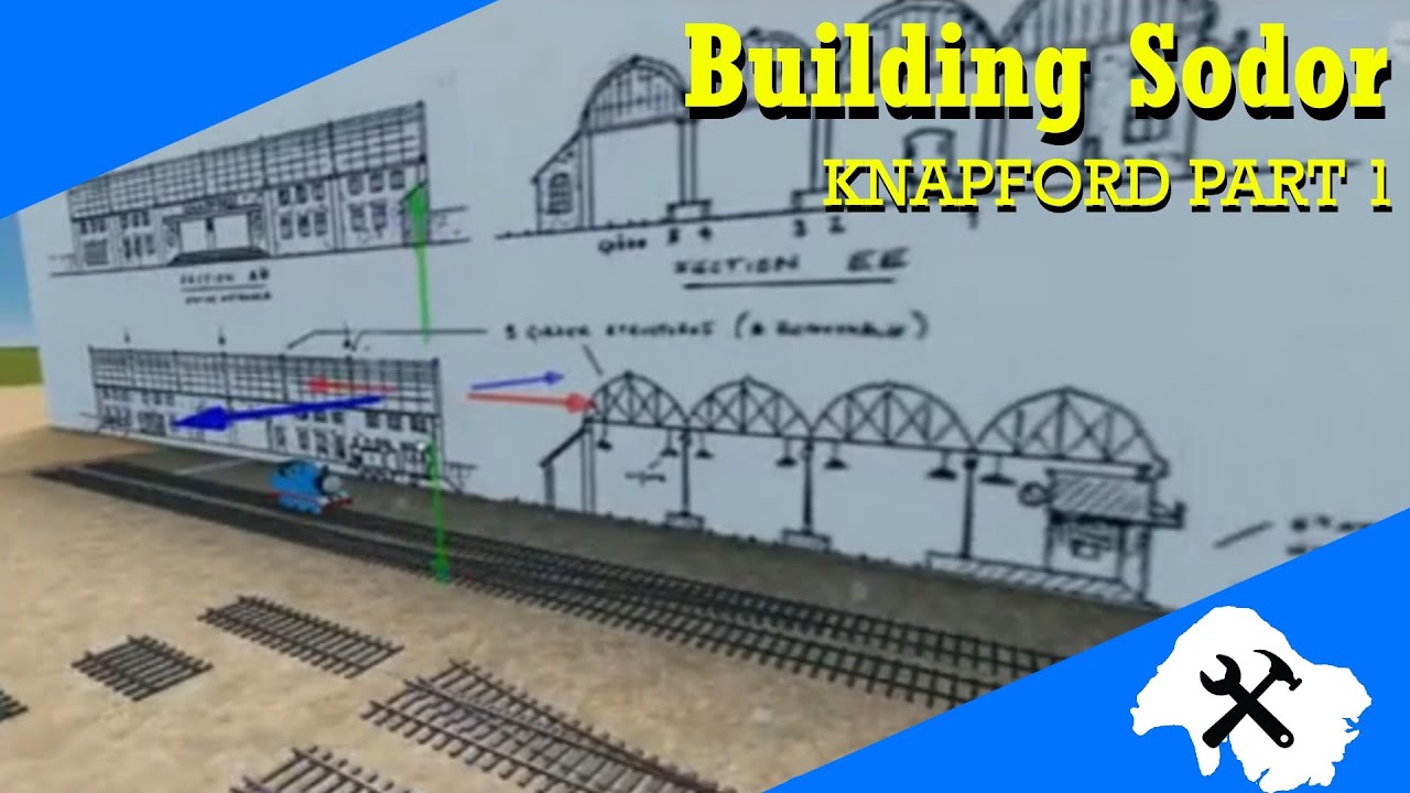 Building Sodor Ep 1: Knapford Pt 1 - YouTube