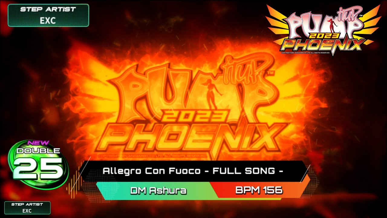 [PUMP IT UP PHOENIX] Allegro Con Fuoco(알레그로 콘 뿌오코) - FULL SONG - D25 ...