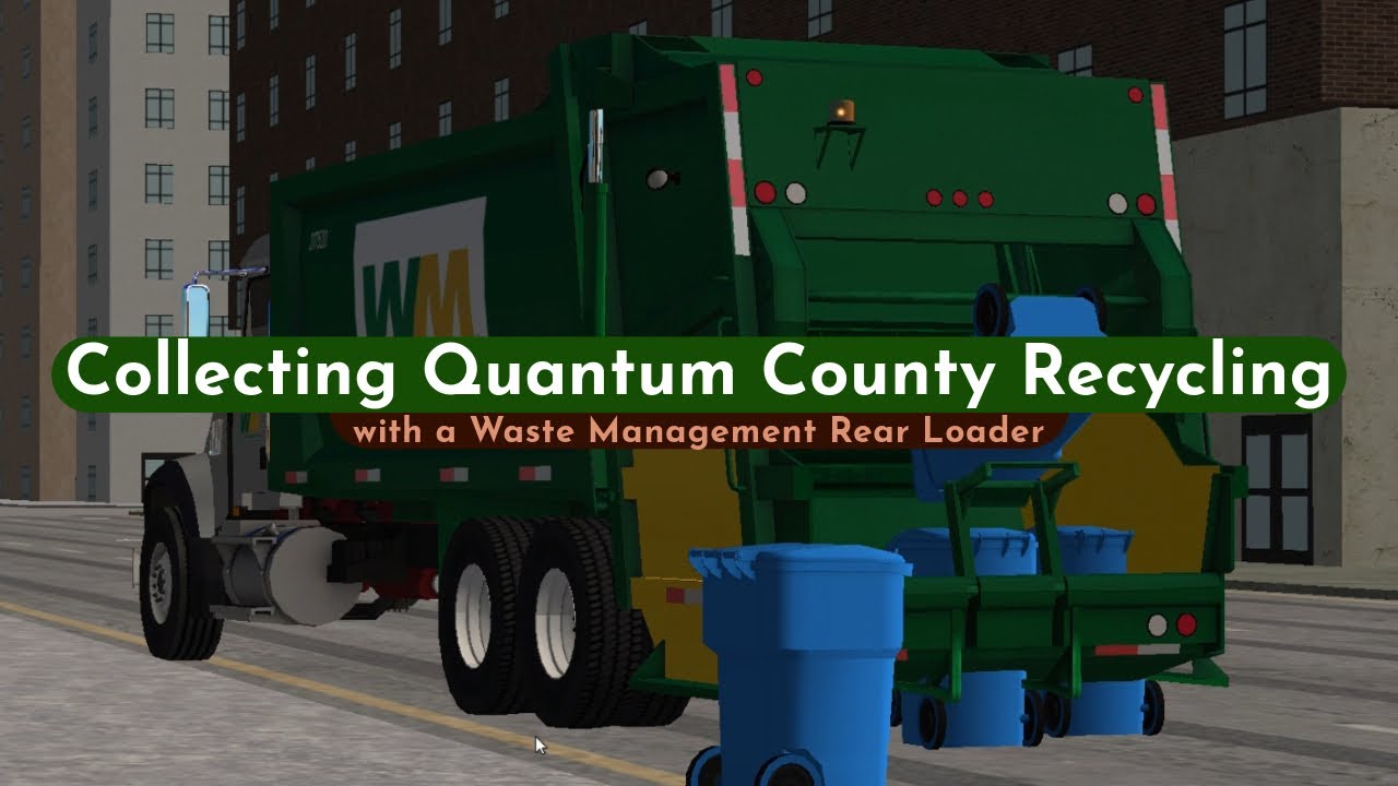 Rigs of Rods - Collecting Downtown Quantum County Recycling - YouTube