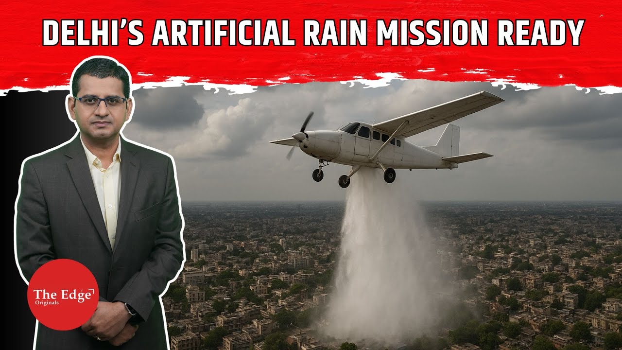 Delhi’s First Artificial Rain Plan Explained | Cloud Seeding to Fight ...