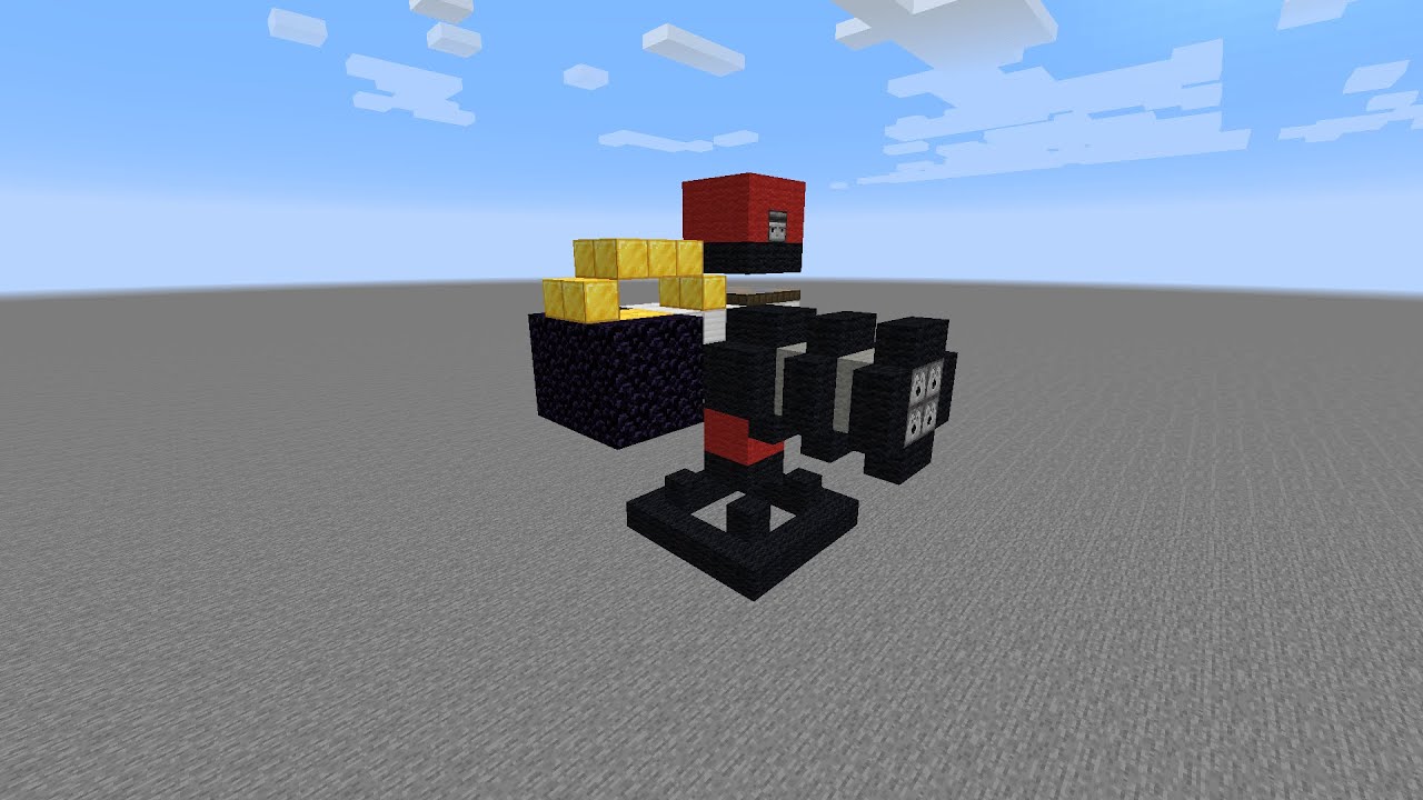 How to make a sentry in minecraft(no redstone) - YouTube