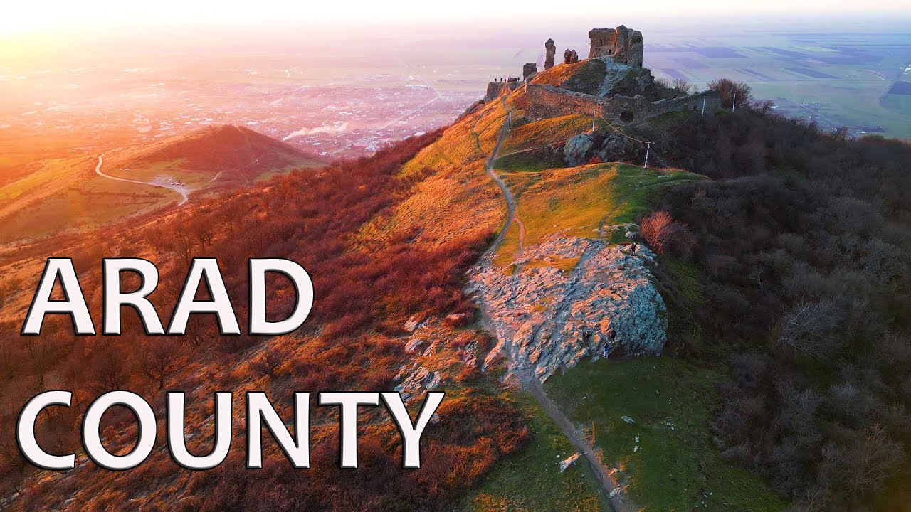 Arad county, drone footage. Judetul Arad, filmari din drona. #travel # ...